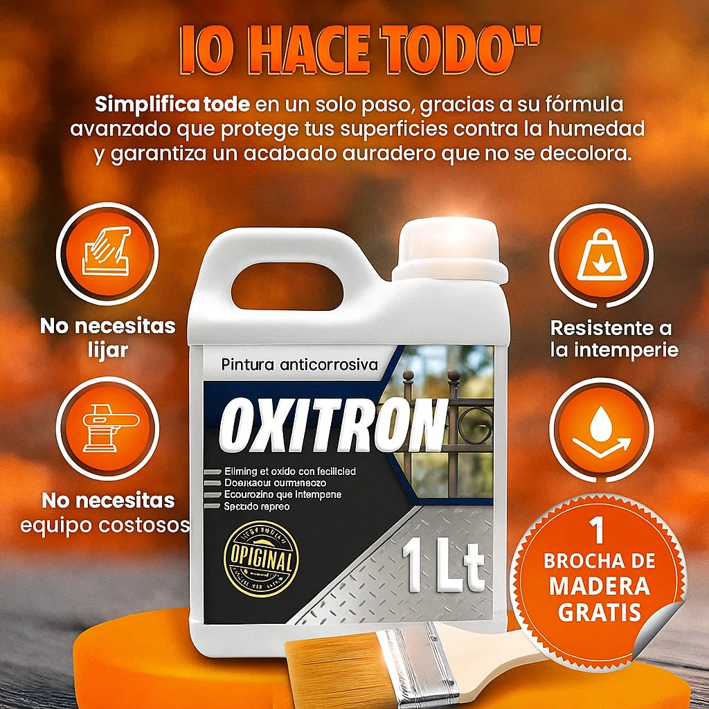 PINTURA DE CONVERSIÓN DE ÓXIDO-OXITRON – INVENTISYNC